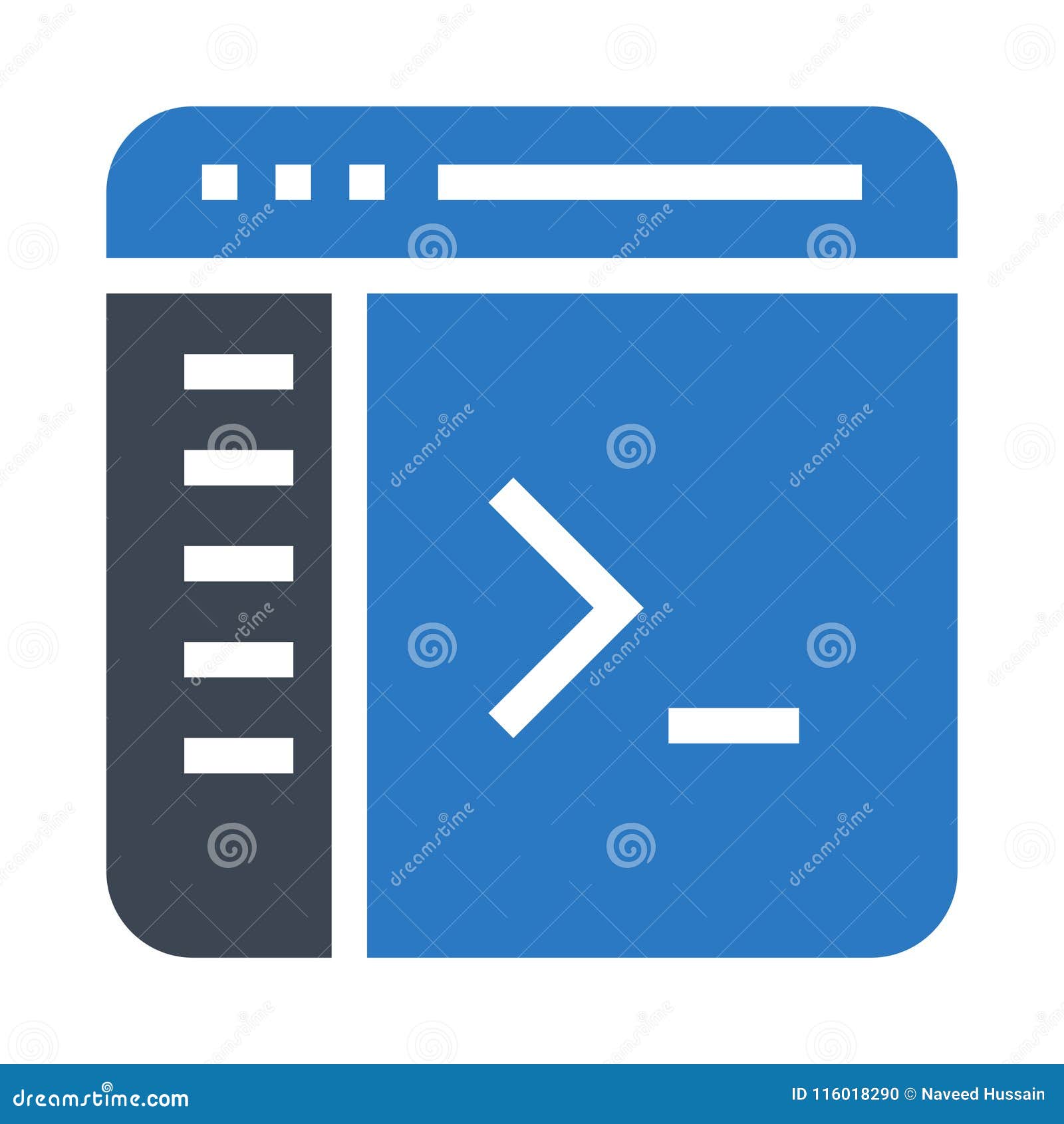 Web Coding Glyphs Double Color Icon Stock Illustration - Illustration ...