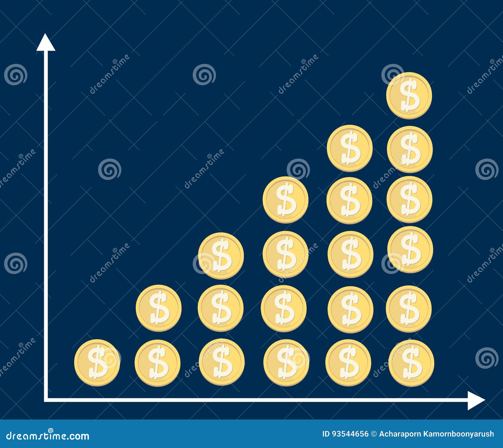 Web stock vector. Illustration of coin, diagram, infographics - 93544656