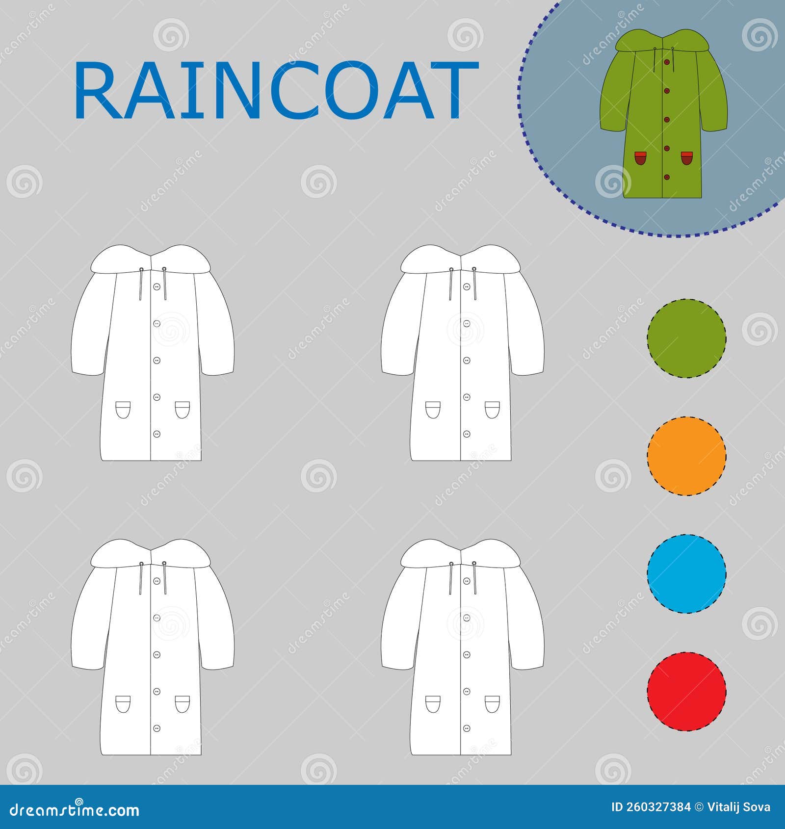 Coloring book stock illustration. Illustration of book - 260327384