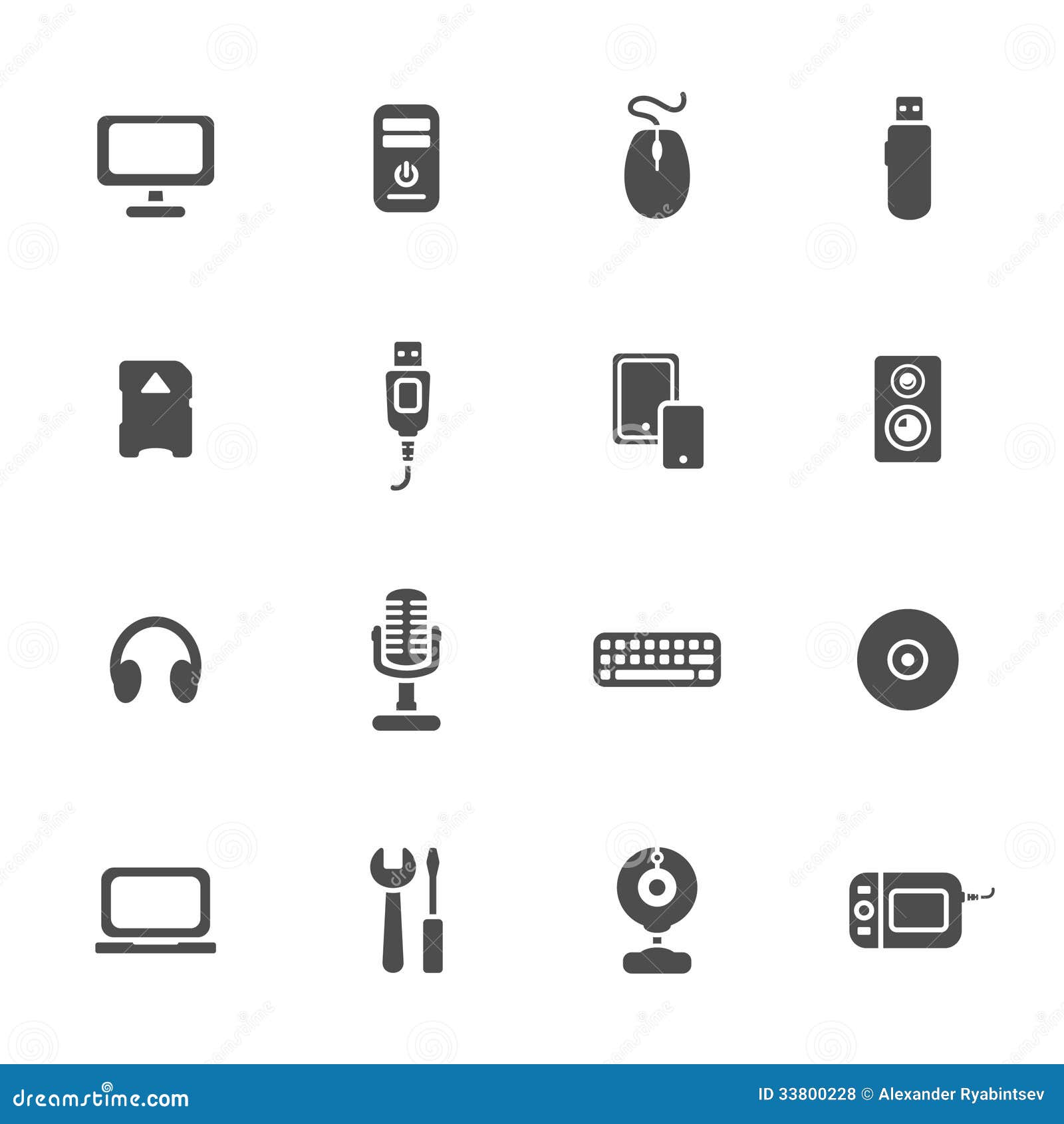 Web computer icon stock illustration. Illustration of business - 33800228