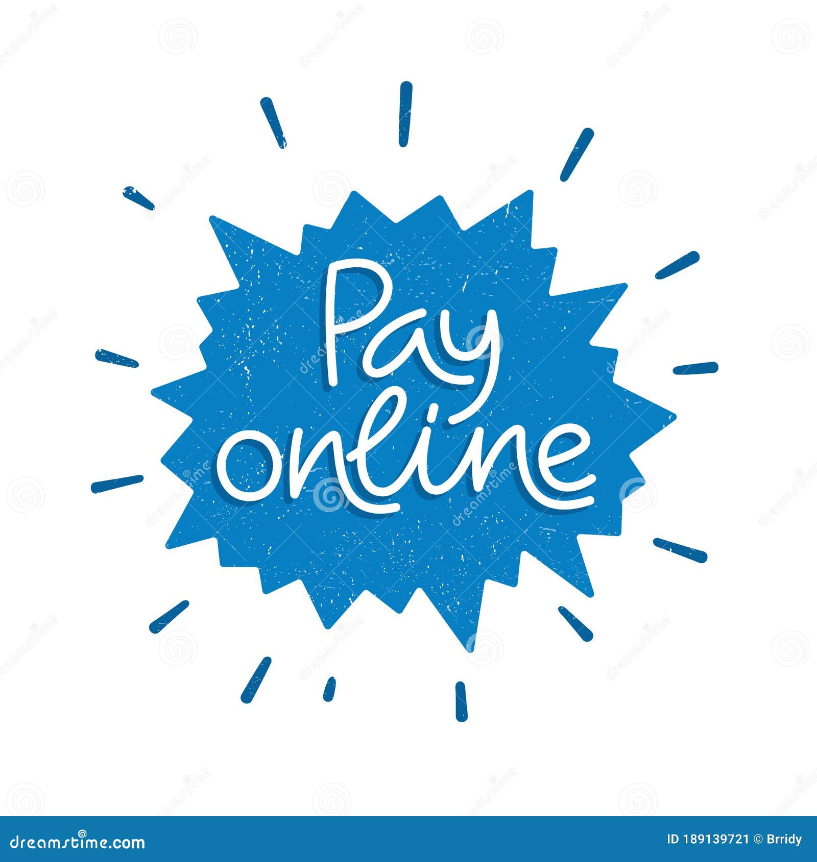 Web Concept for Online Payment. Modern Symbol for Internet Marketing ...