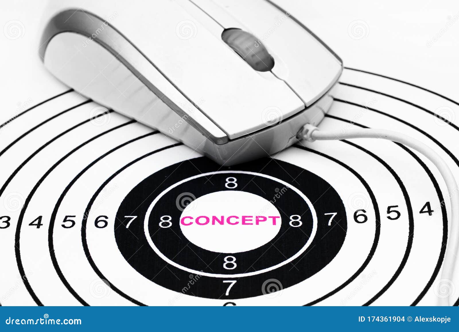 Web concept target stock photo. Image of plan, idea - 174361904