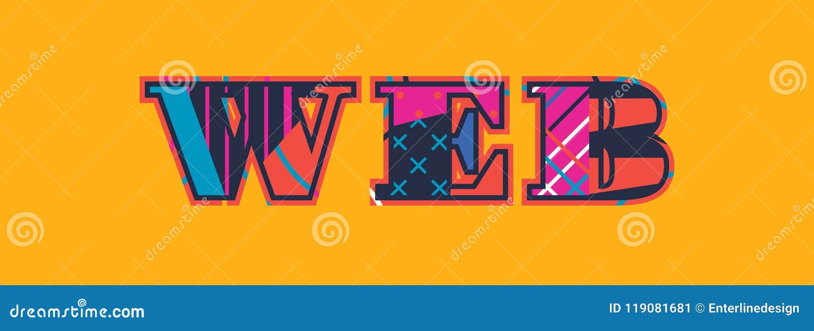 Web Concept Word Art Illustration Stock Vector - Illustration of vector ...