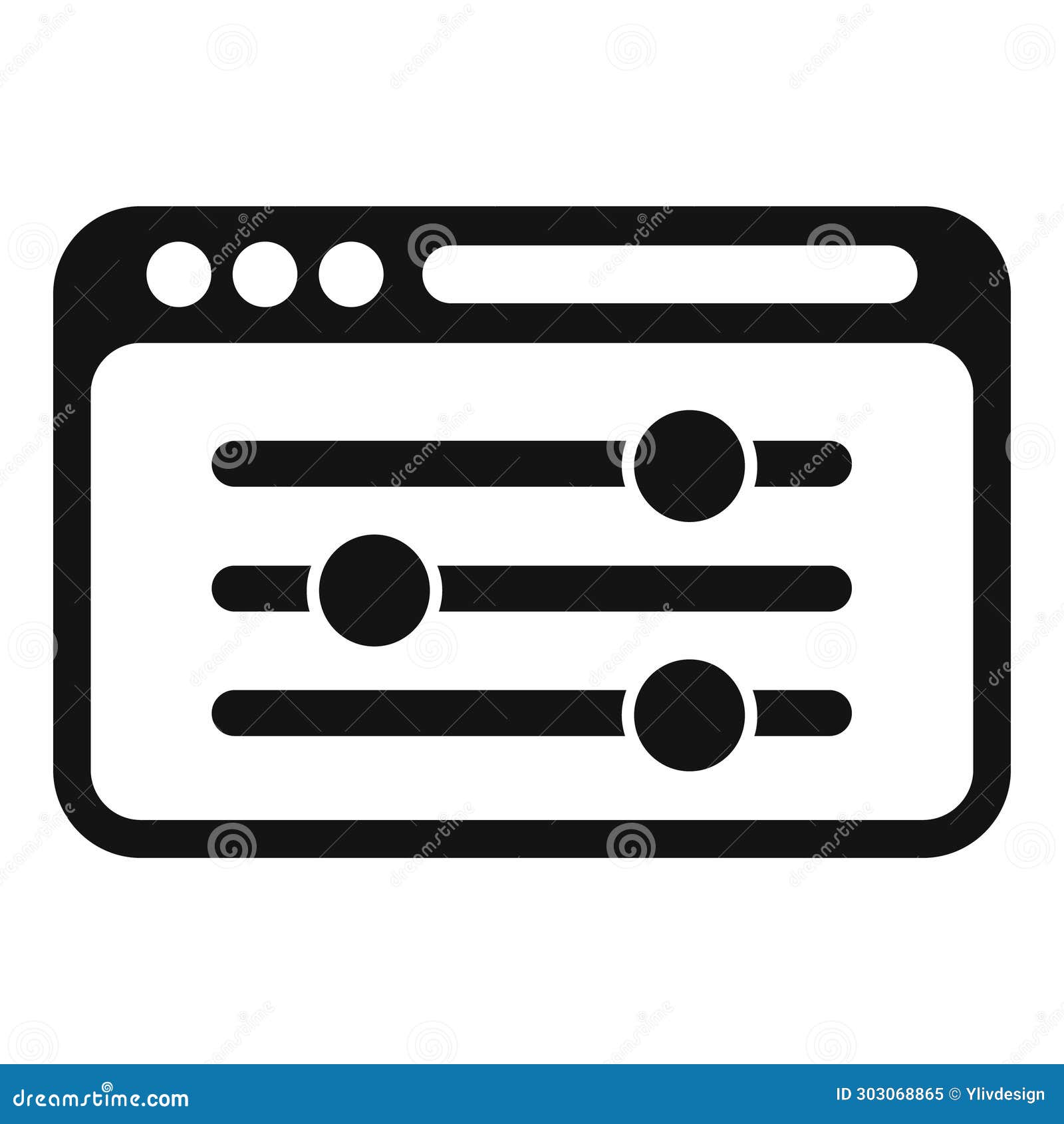 Web Content Filter Icon Simple Vector. Cloud Process Stock Vector ...
