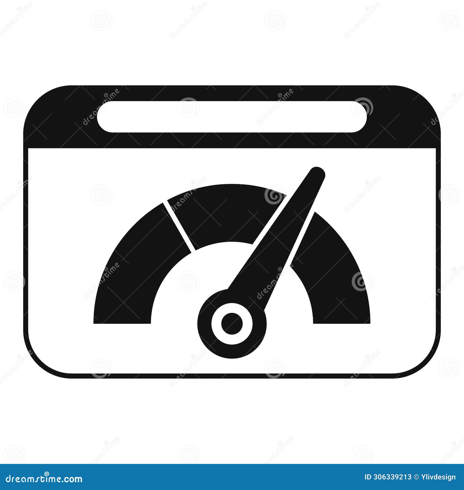 Web Control Management Icon Simple Vector. Risk Strategy Stock Vector ...