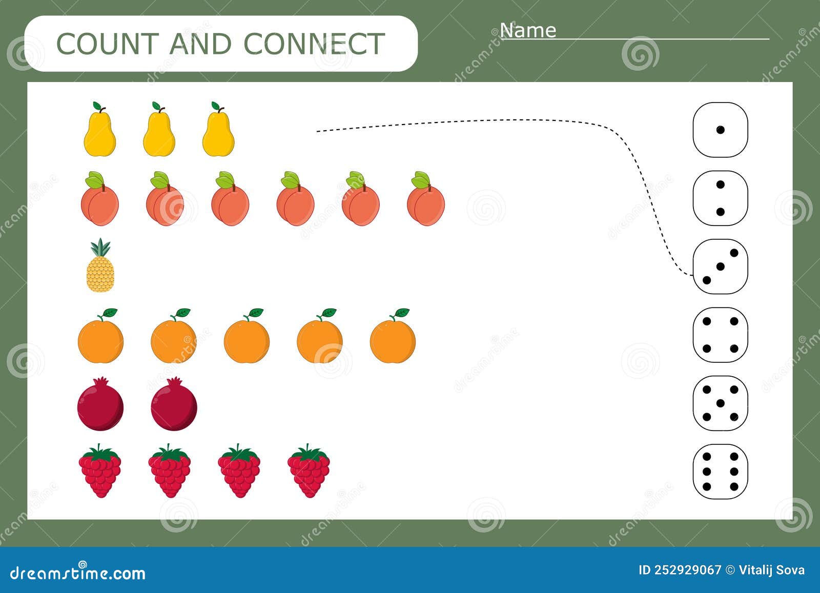 Educational Game for Children Stock Illustration - Illustration of ...