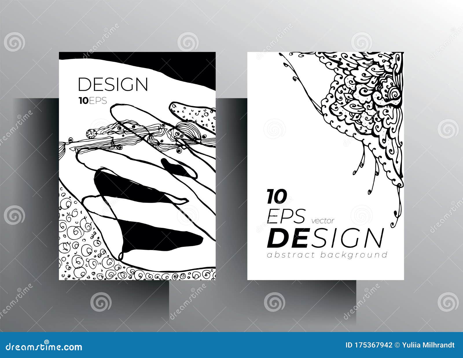 Cover Design for Book, Magazine, Brochure, Catalog. Stock Illustration ...