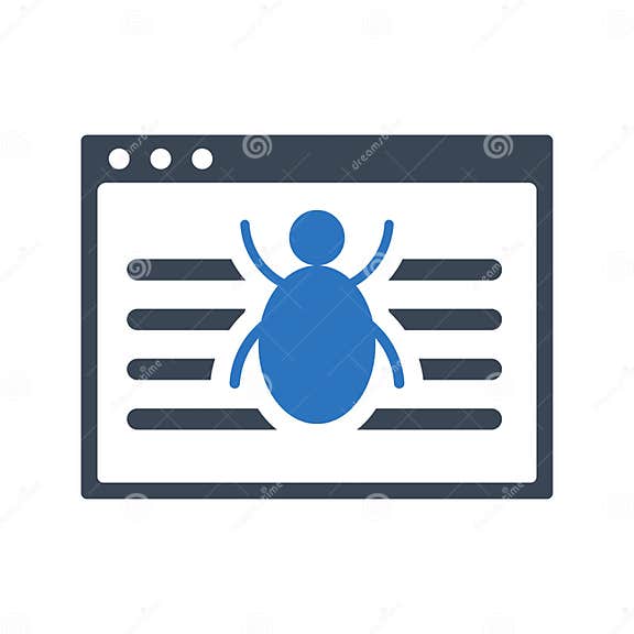 Web Crawling Icon. Simple Editable Vector Graphics Stock Illustration ...