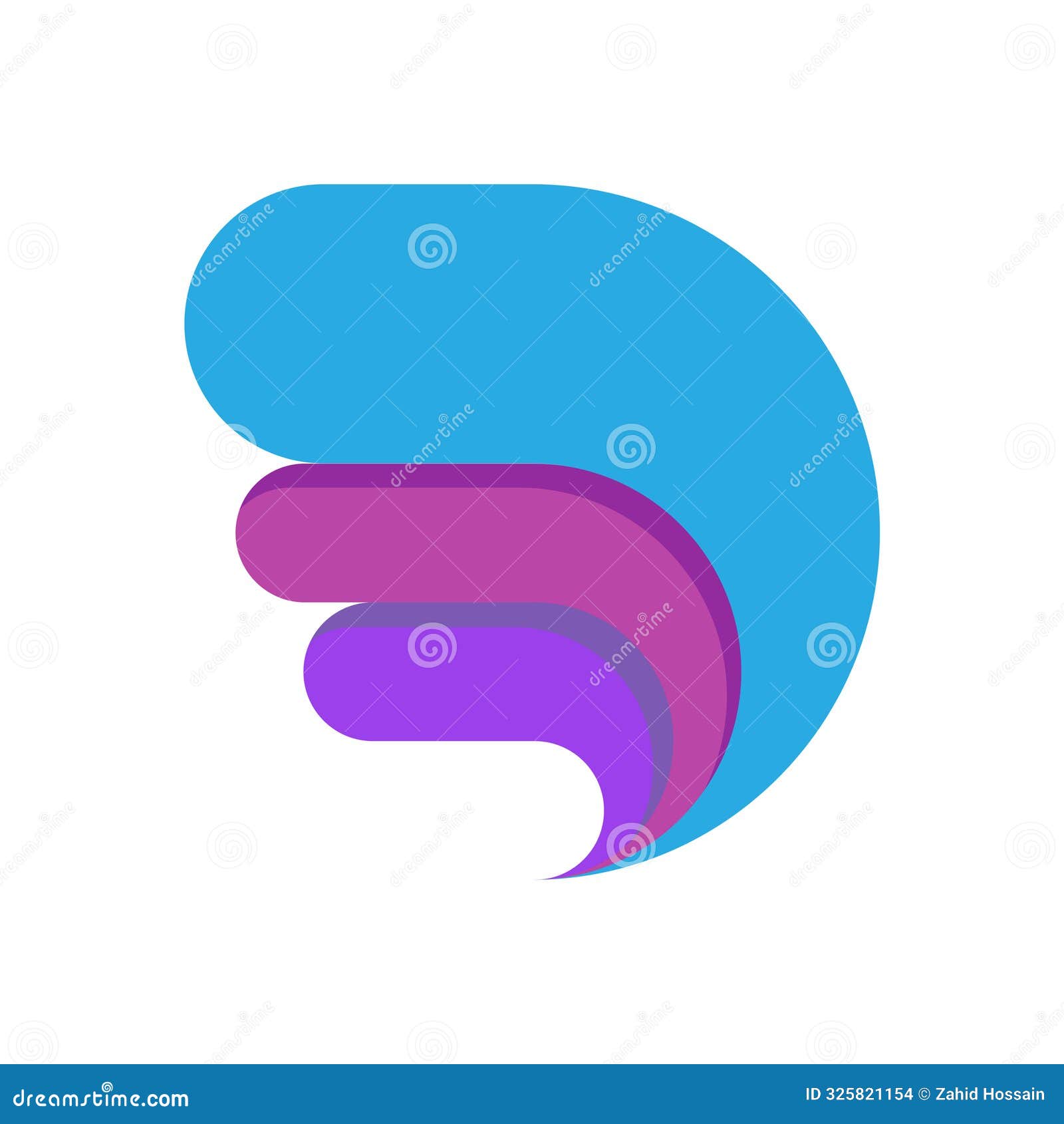Web Creative Modern Colorful Logo Design Stock Illustration ...
