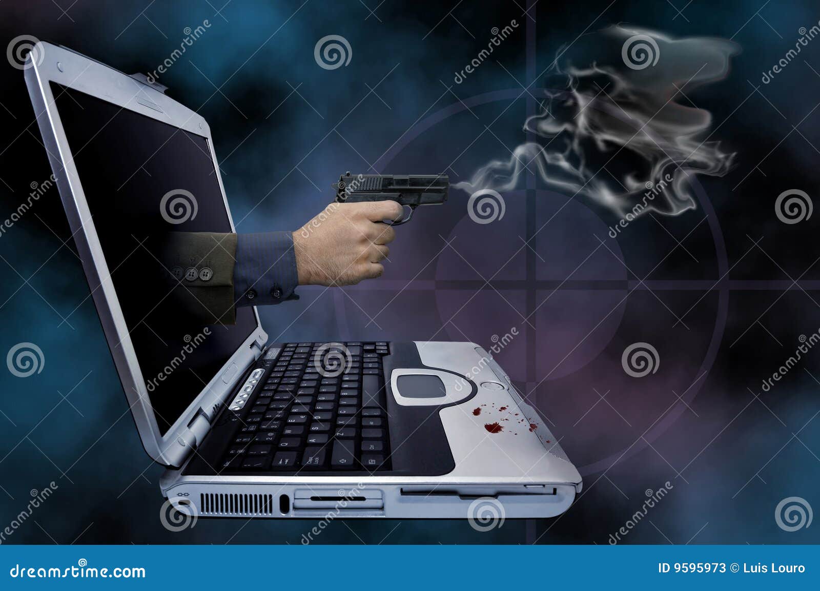 Web crime novel stock illustration. Illustration of death - 9595973
