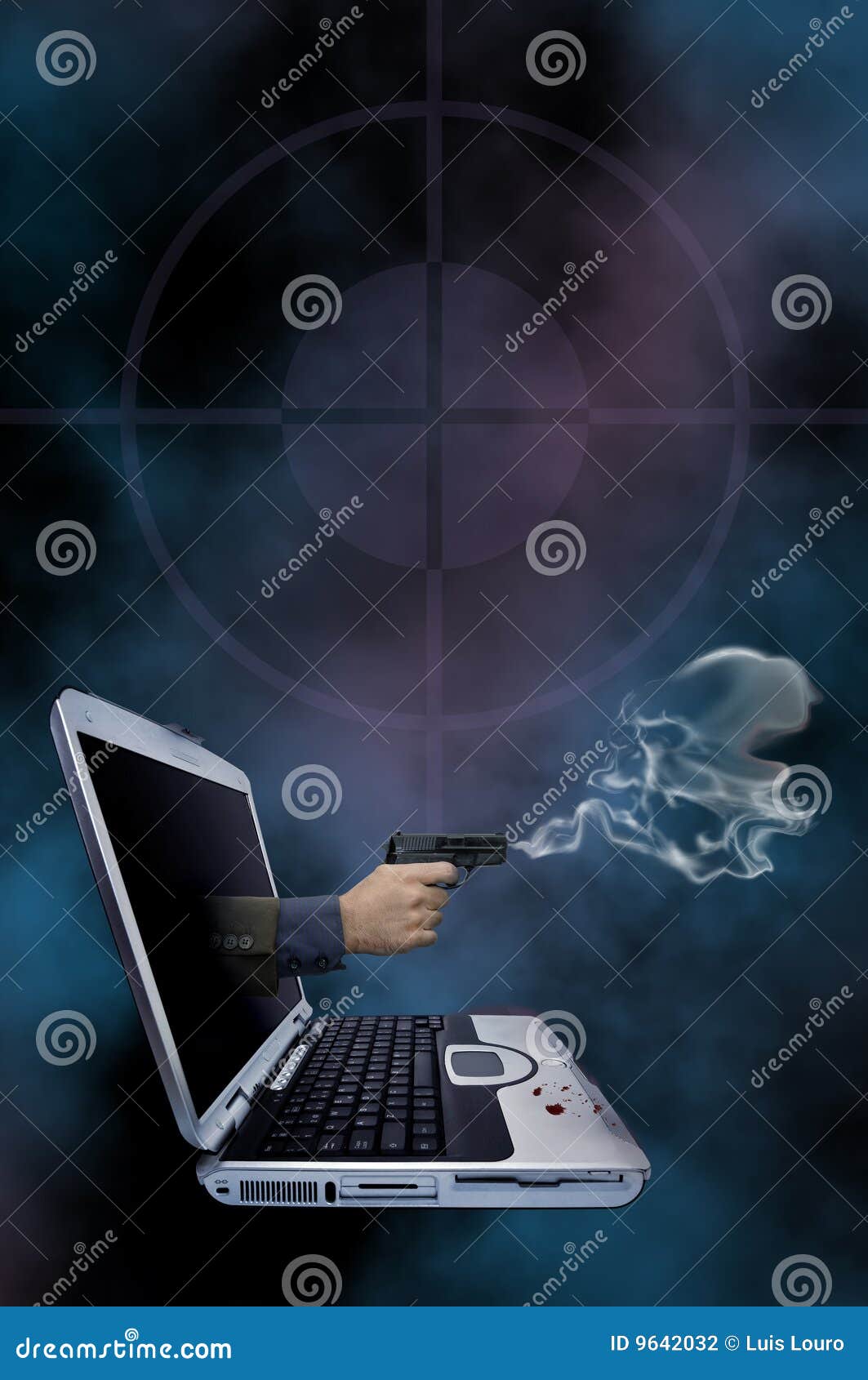 Web crime novel stock illustration. Illustration of book - 9642032