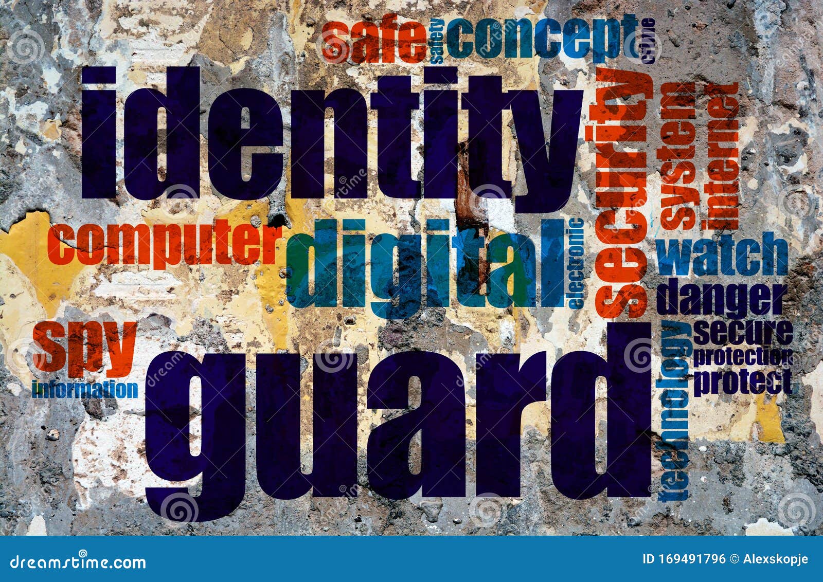 Web Crime Word Cloud Grunge Concept Stock Photo - Image of private ...
