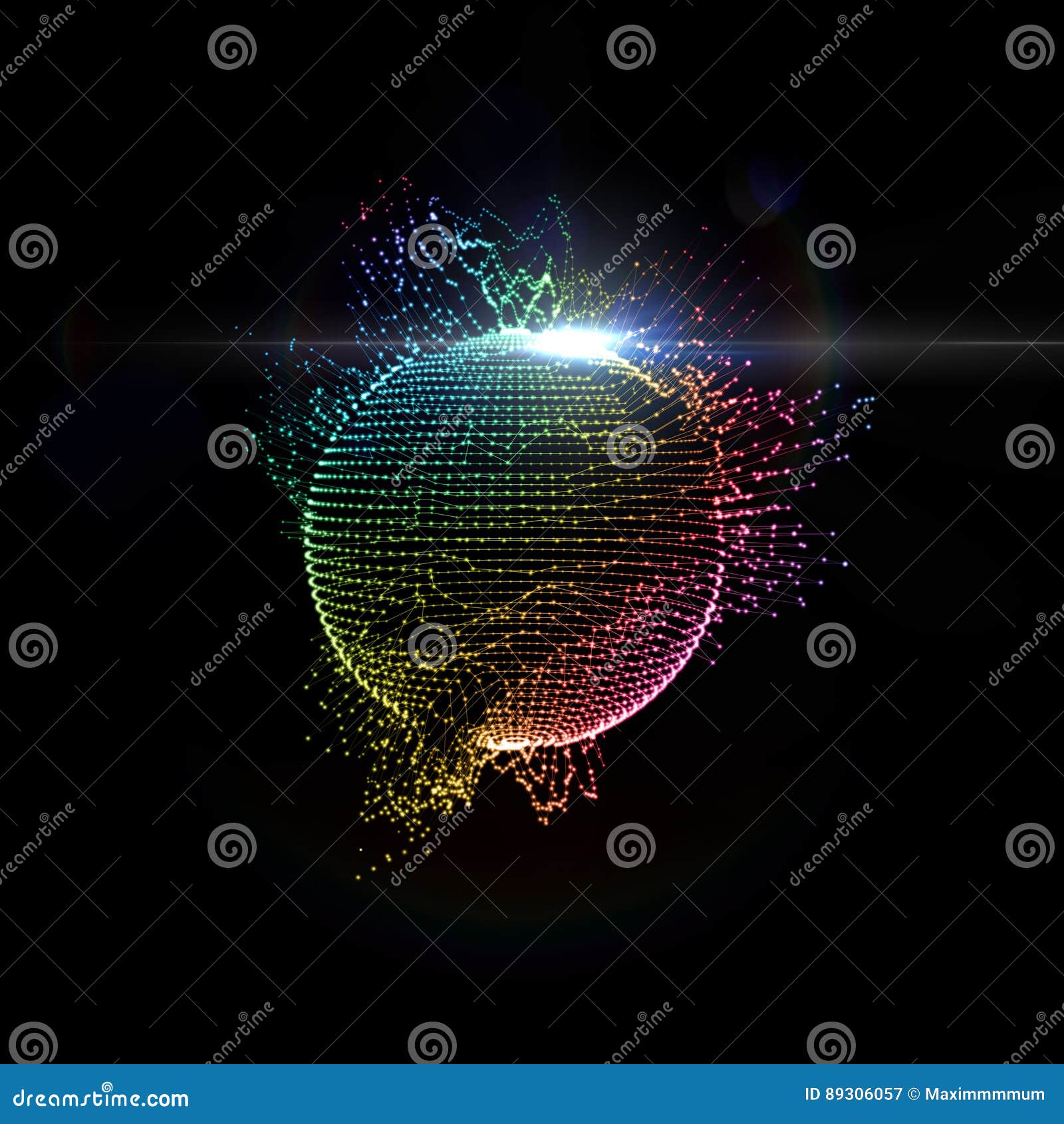 Web stock vector. Illustration of polygonal, cyberspace - 89306057