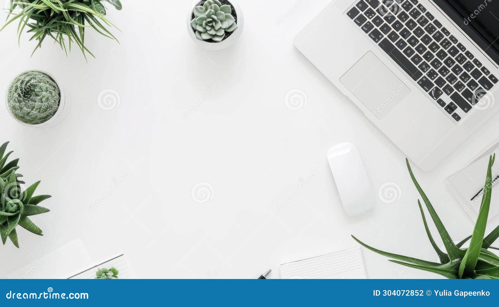 Web Design Advertisment Background with Copy Space Stock Illustration ...