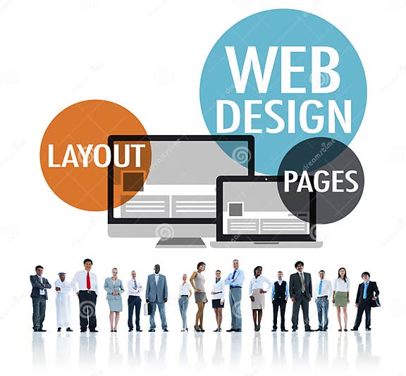 Web Design Content Creative Website Responsive Concept Stock ...