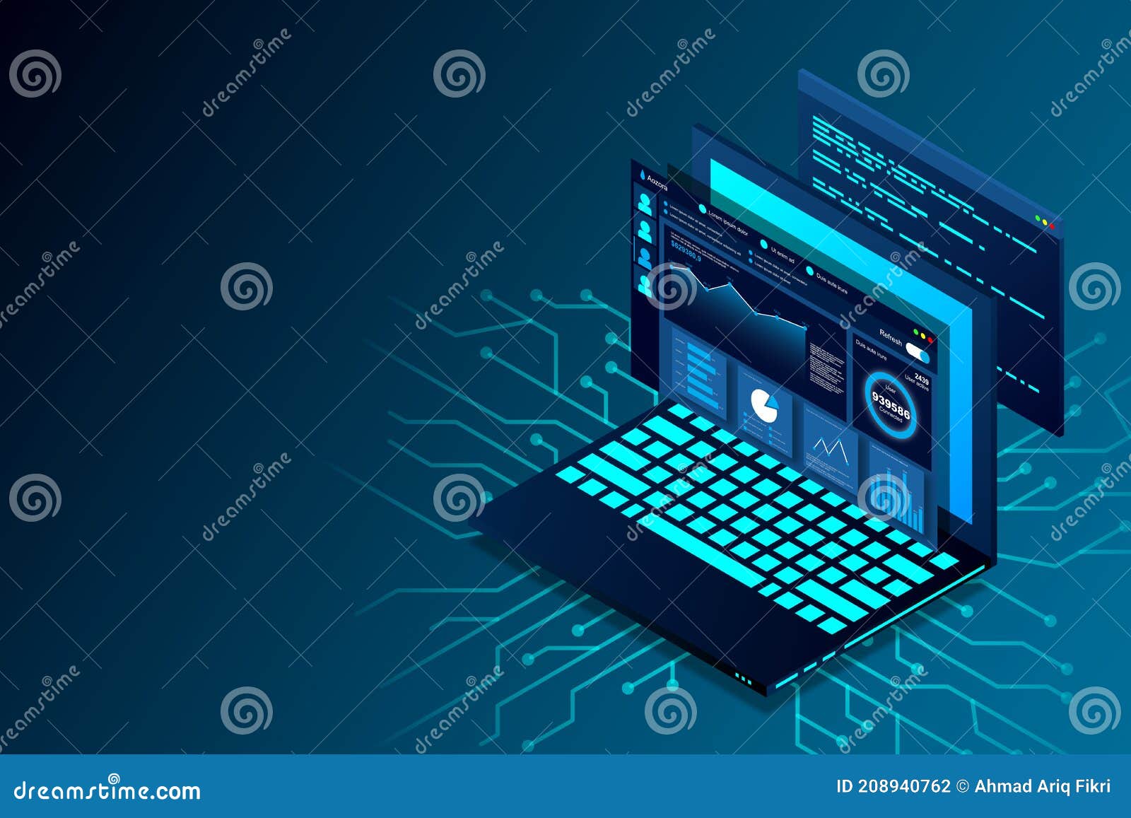 Web Design and Development Vector Isometric Illustrations. Web Design Development Concept ...