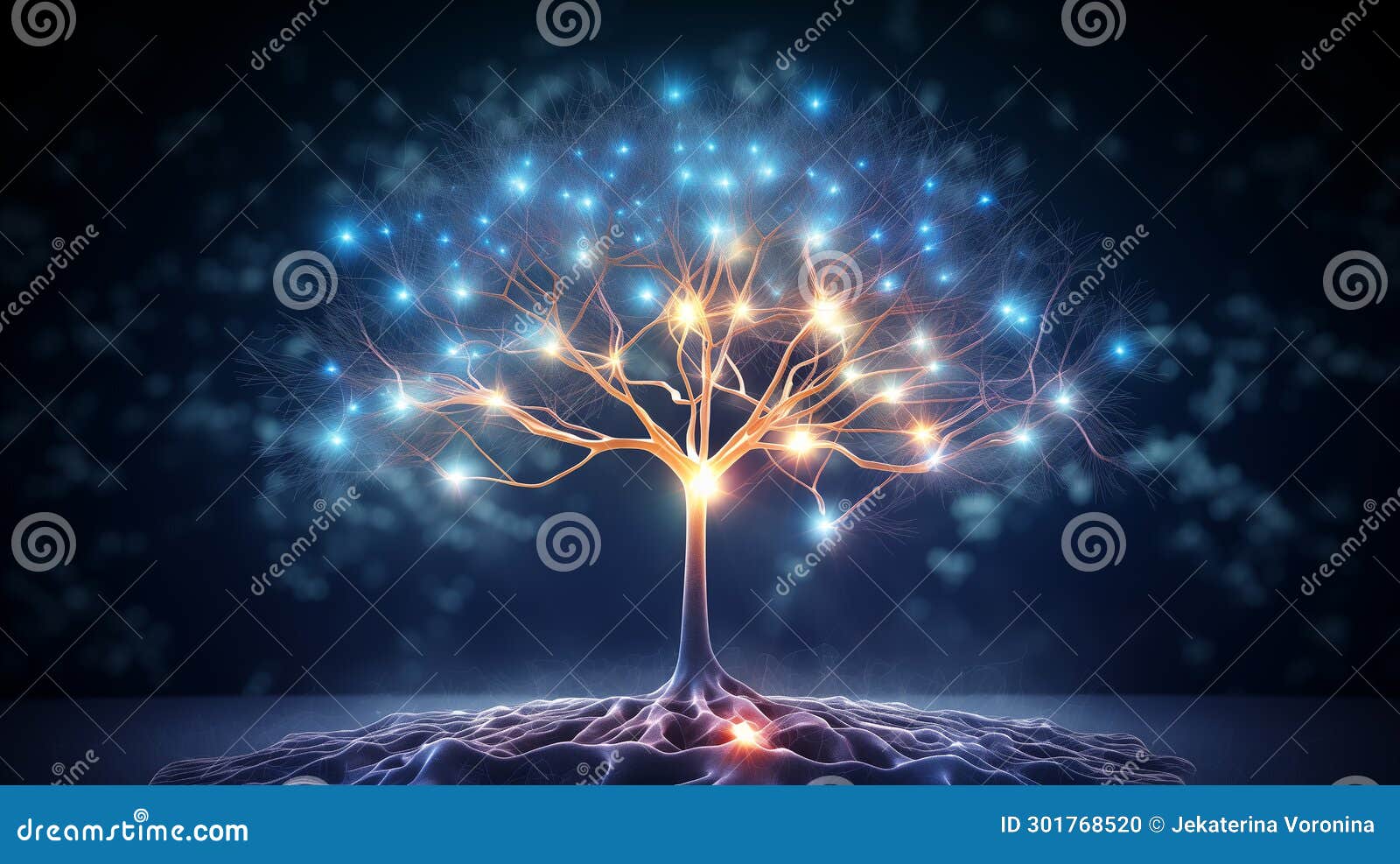 Brain Tree Royalty-Free Stock Photo | CartoonDealer.com #68213277