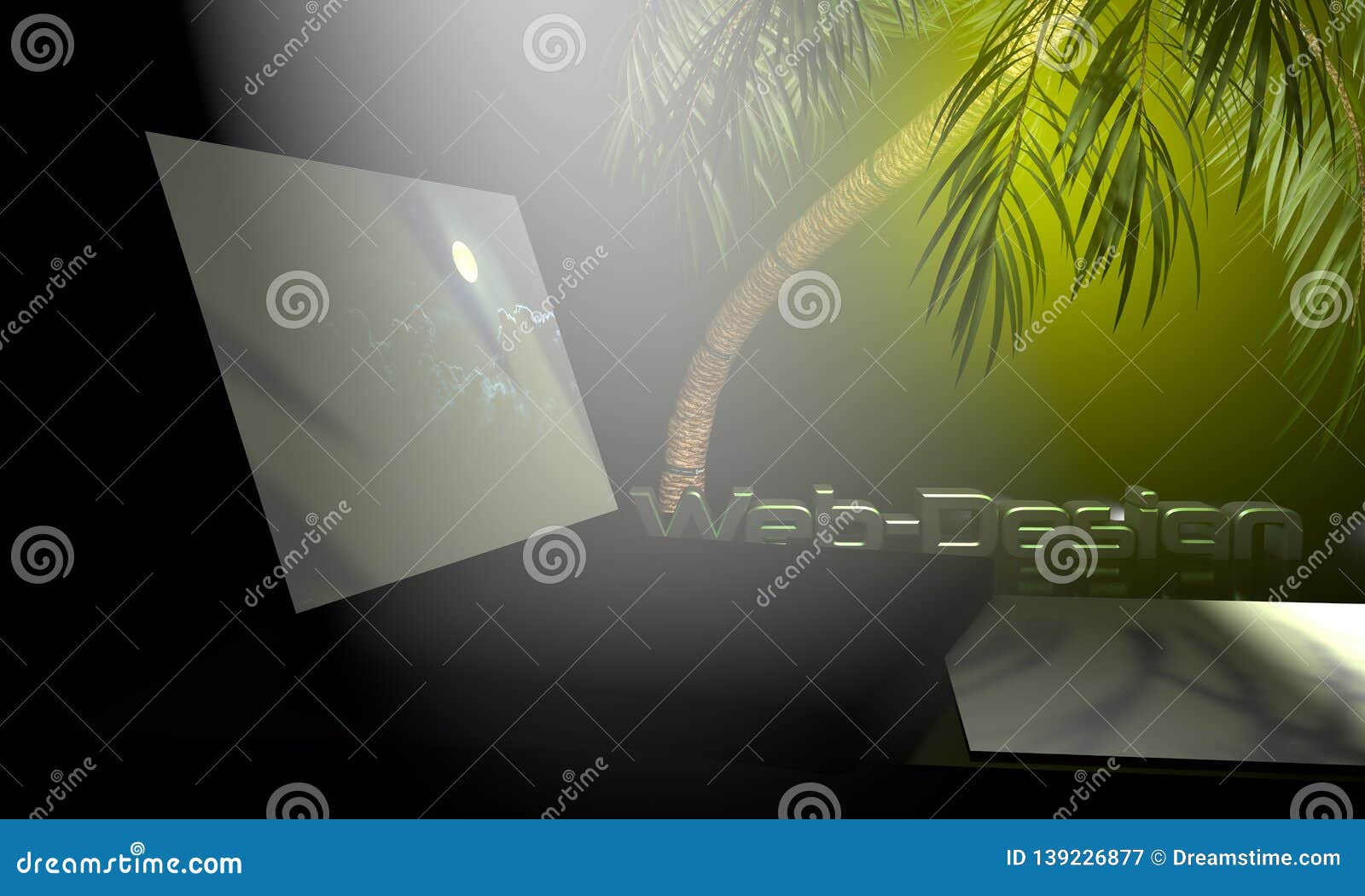 Web Design Inspiration Background Design Routine Stock Illustration ...