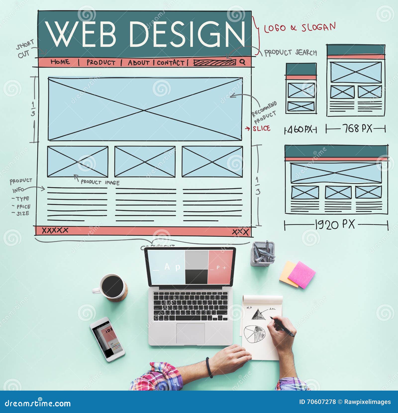 Web Design Internet Layout Technology Homepage Concept Stock Photo ... Web Design Internet Layout Technology Homepage Concept Stock Photo ...