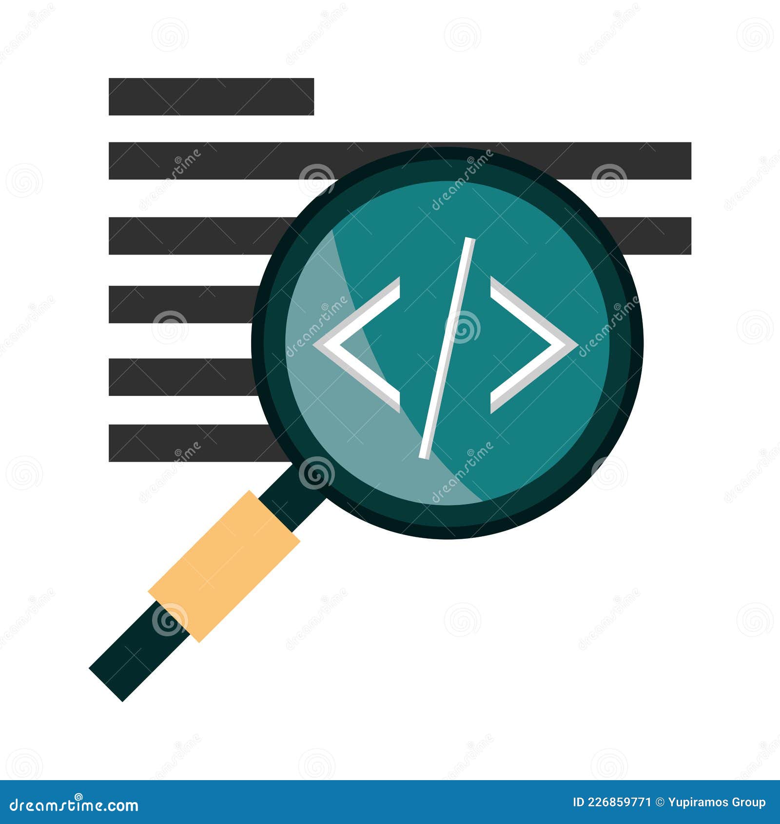 Web design language coding stock vector. Illustration of development ...