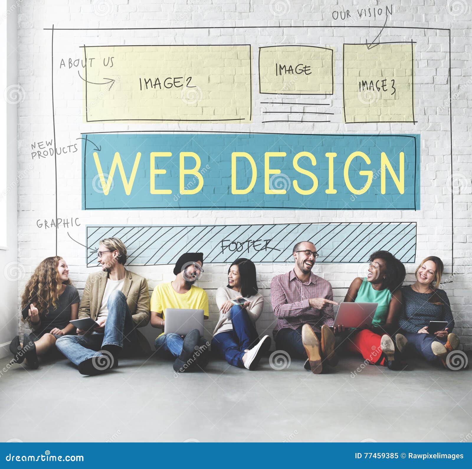 Web Design Layout Technology Website Internet Concept Stock Image ... Web Design Layout Technology Website Internet Concept Stock Image ...