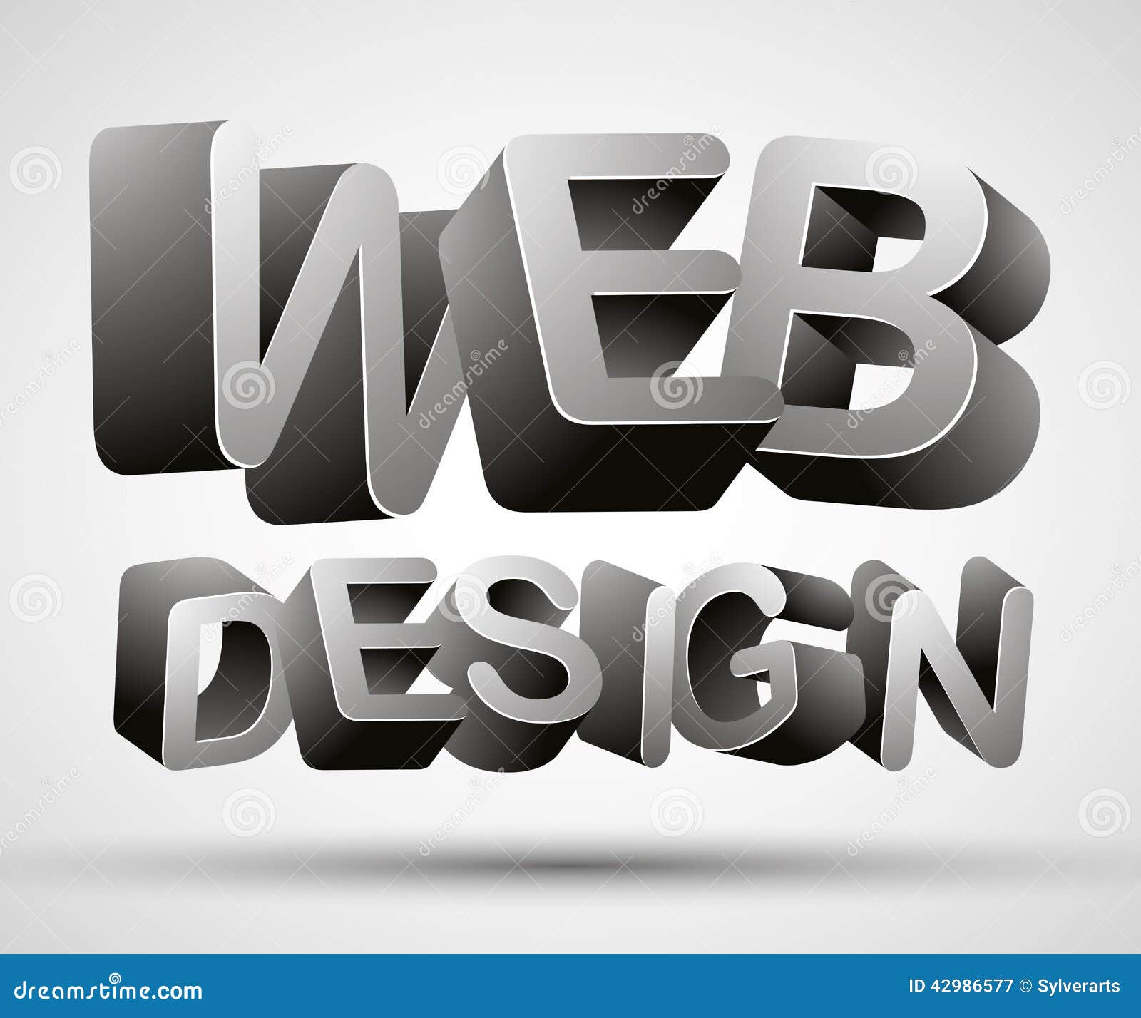 Web design lettering. stock vector. Illustration of letters - 42986577