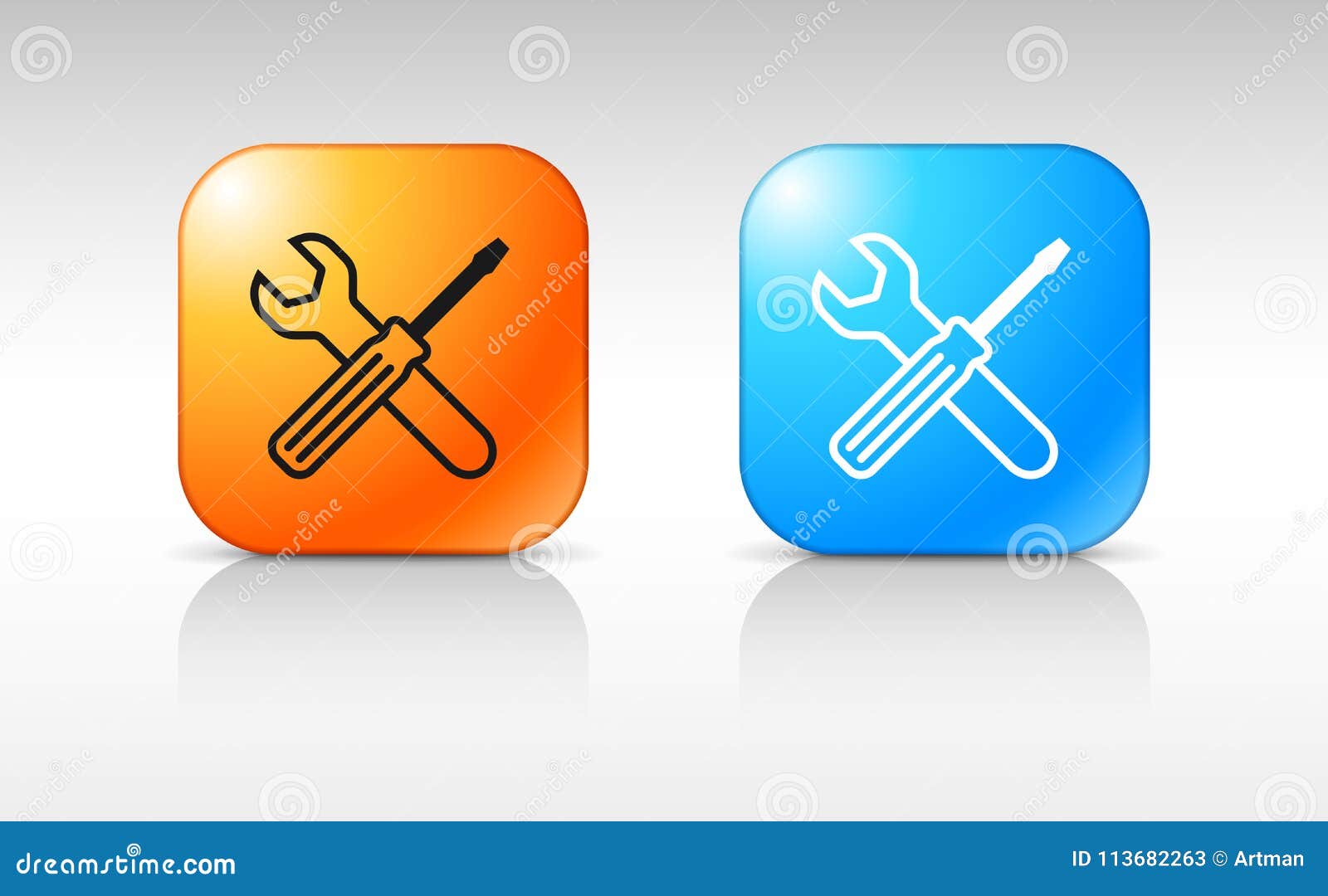 Web Design of Service Tools Icon Stock Vector - Illustration of symbol ...