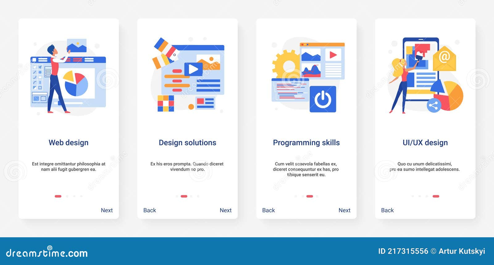 Programming Technology Line Icons Collection Coding Algorithms Syntax Debugging Algorithmic