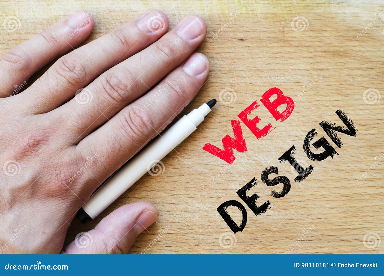 Web design text concept stock image. Image of customization - 90110181