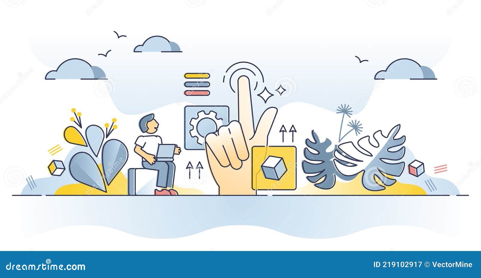 Web Design Usability As Website Practical And Responsive Work Outline ...