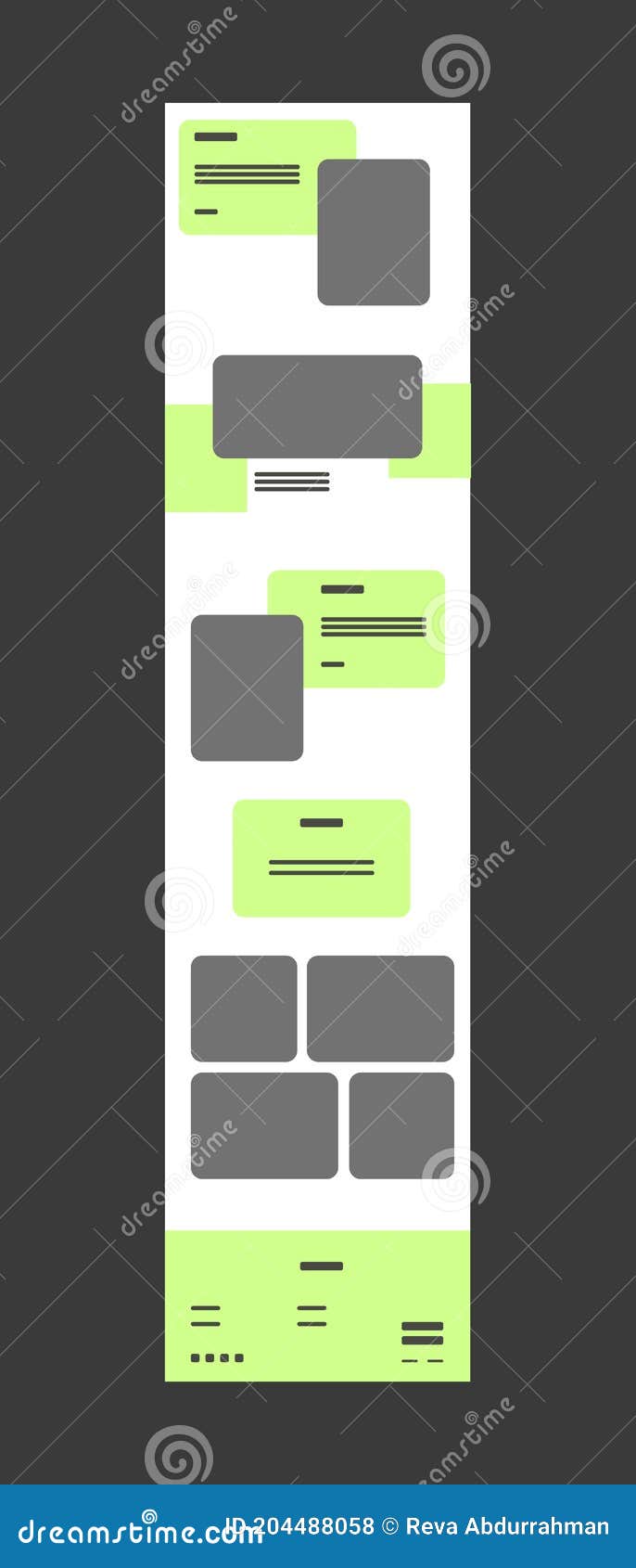 Web Design Wireframe Template for Business Modern Flat Vector Stock ... Web Design Wireframe Template for Business Modern Flat Vector Stock ...