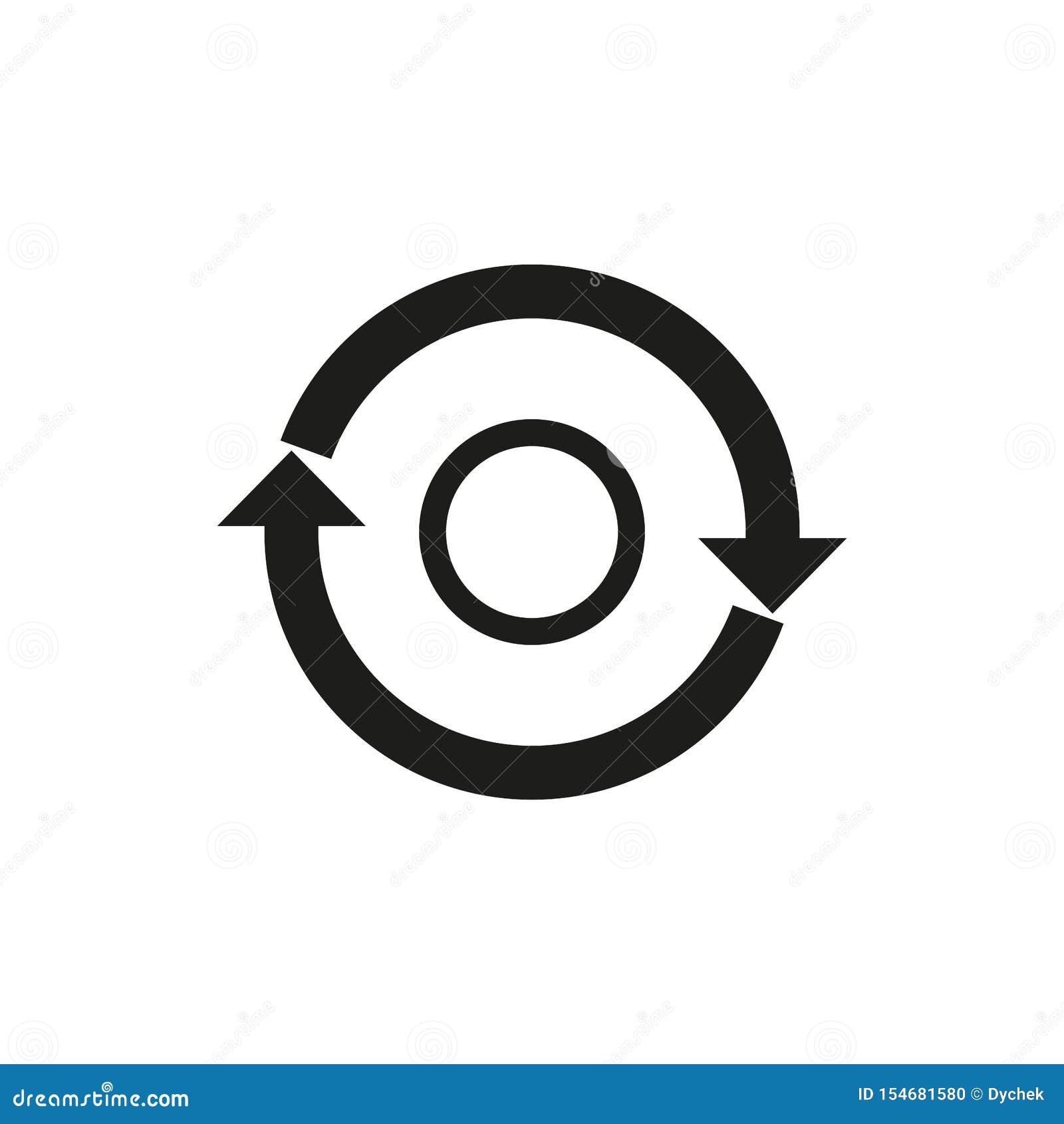 Consistency Icon. Simple Creative Element. Filled Monochrome ...