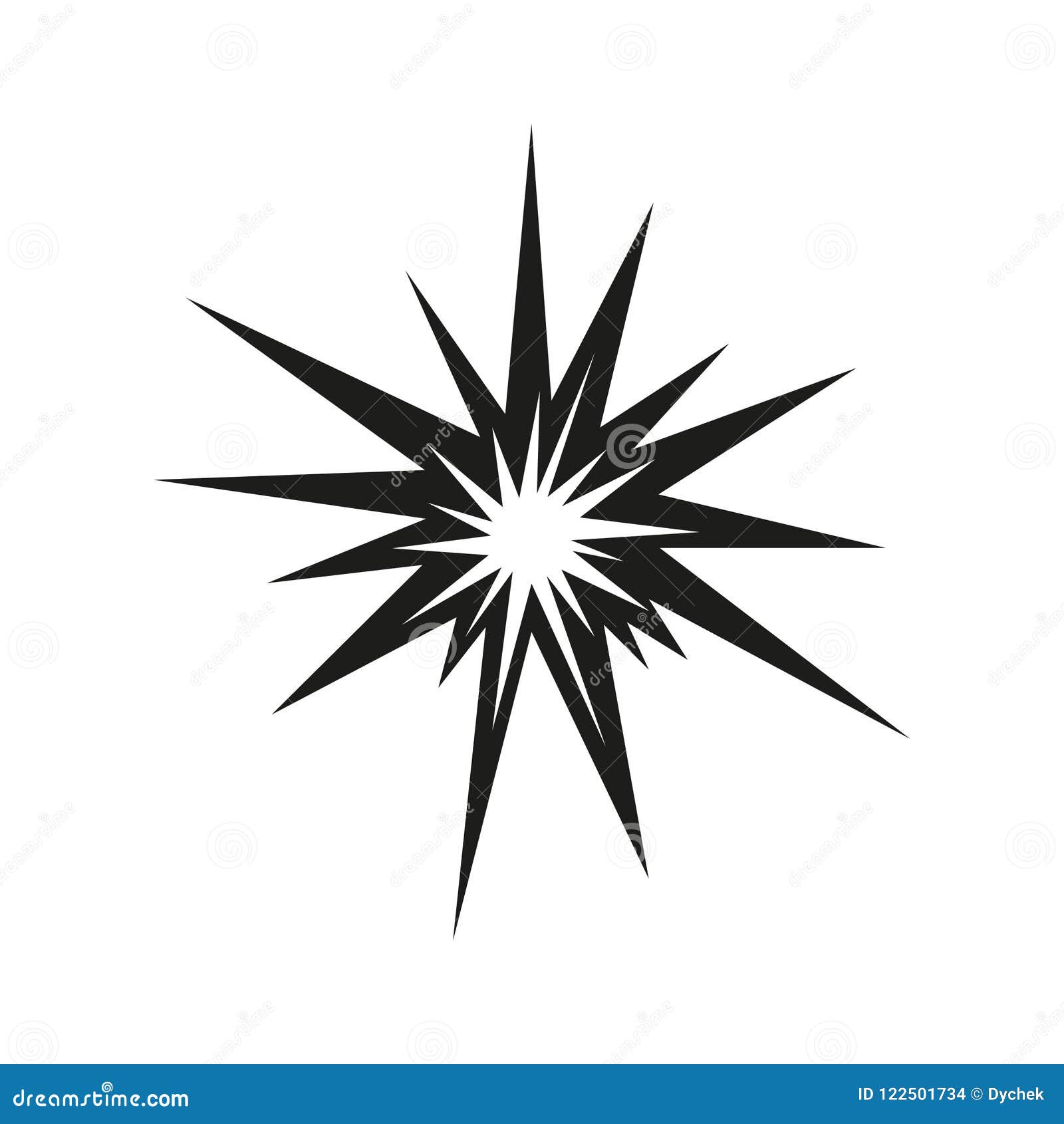 Icon Explosion. Simple Vector Illustration. Stock Vector - Illustration ...