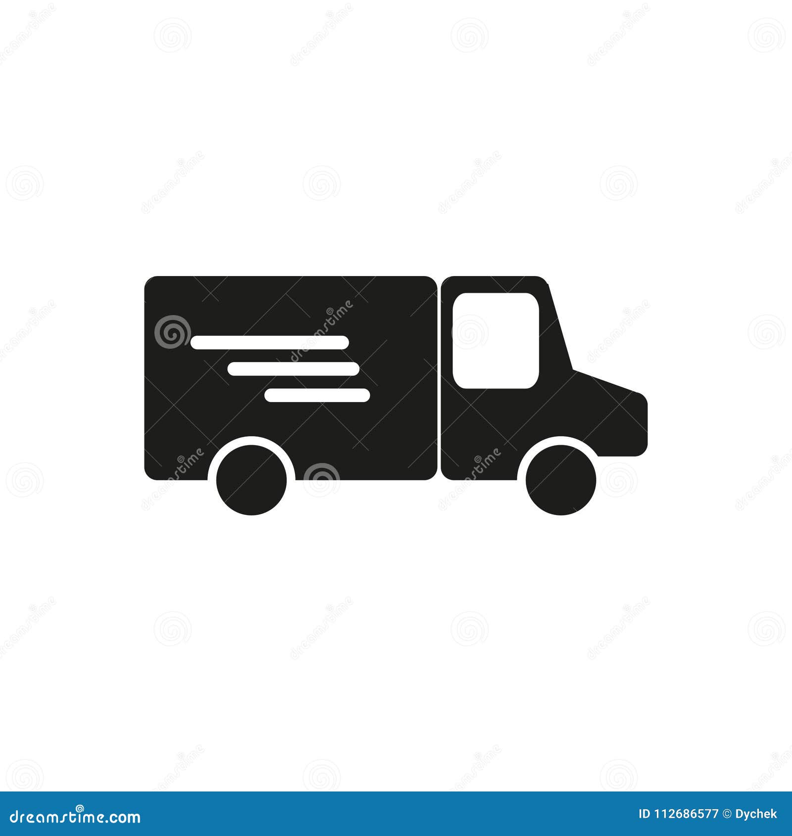 Quick Delivery Icon. Simple Vector Illustration. Stock Vector ...
