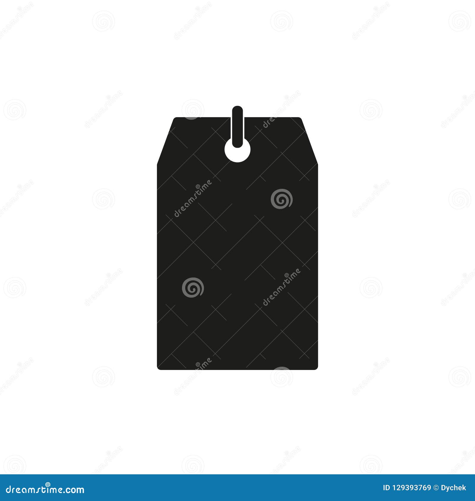 Tag Icon. Simple Vector Illustration. Stock Vector - Illustration of ...