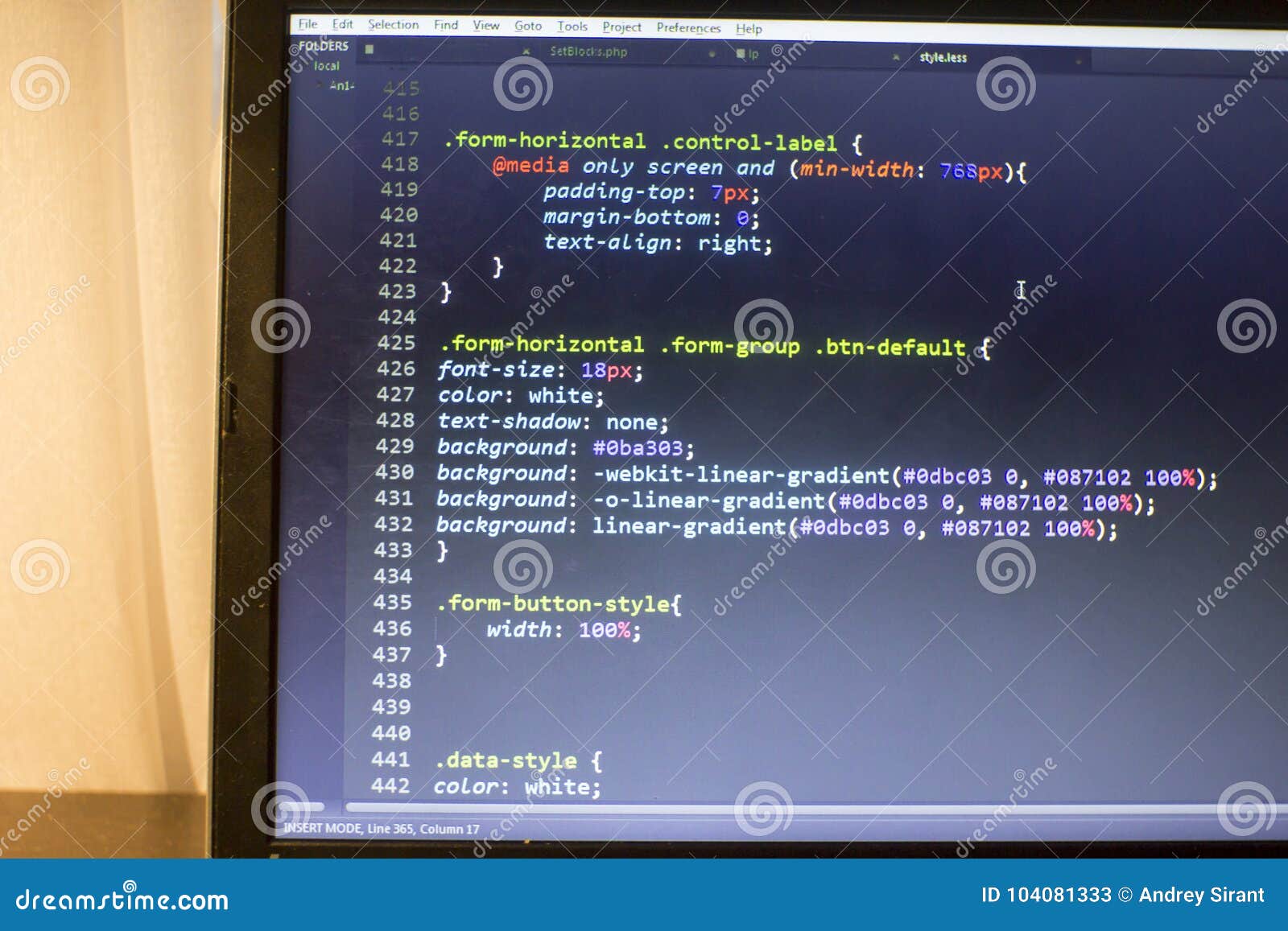 Web Designer CSS3/less/SASS Code Close Up Stock Image - Image of ... Web Designer CSS3/less/SASS Code Close Up Stock Image - Image of ...