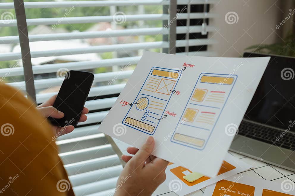 A Web Developer is Analyzing Data from His Ideas To Develop the ...