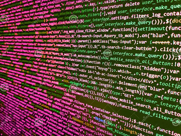 Web Developer Html Code With Css On Screen Web Developer Programmer 0089