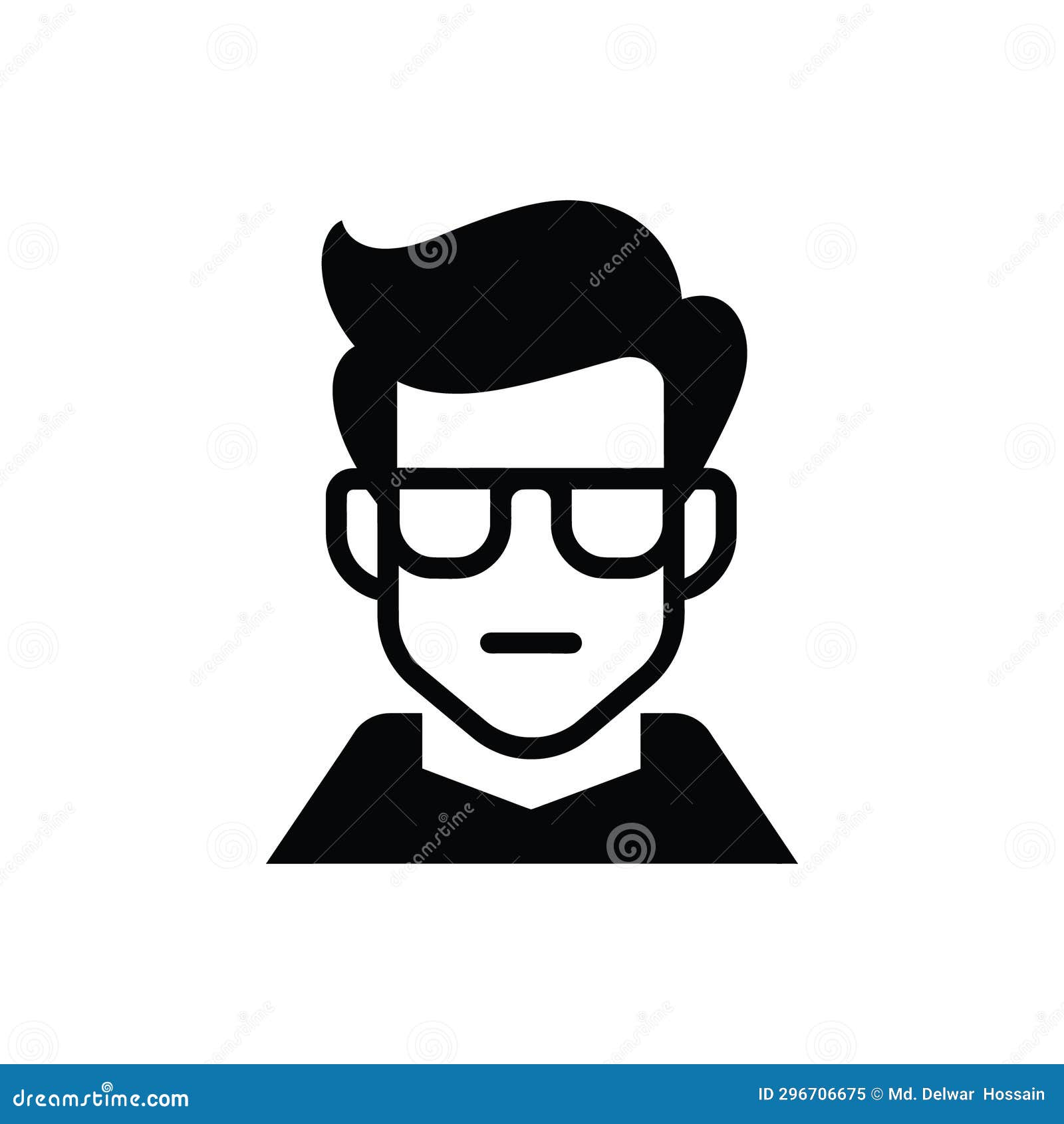 Web Developer Icon stock illustration. Illustration of cartoon - 296706675