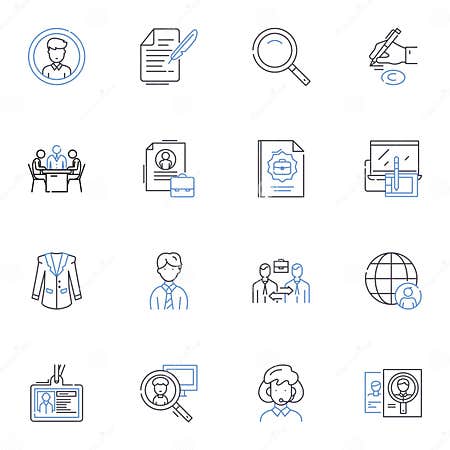 Web Developer Line Icons Collection. HTML, CSS, JavaScript, Bootstrap ...