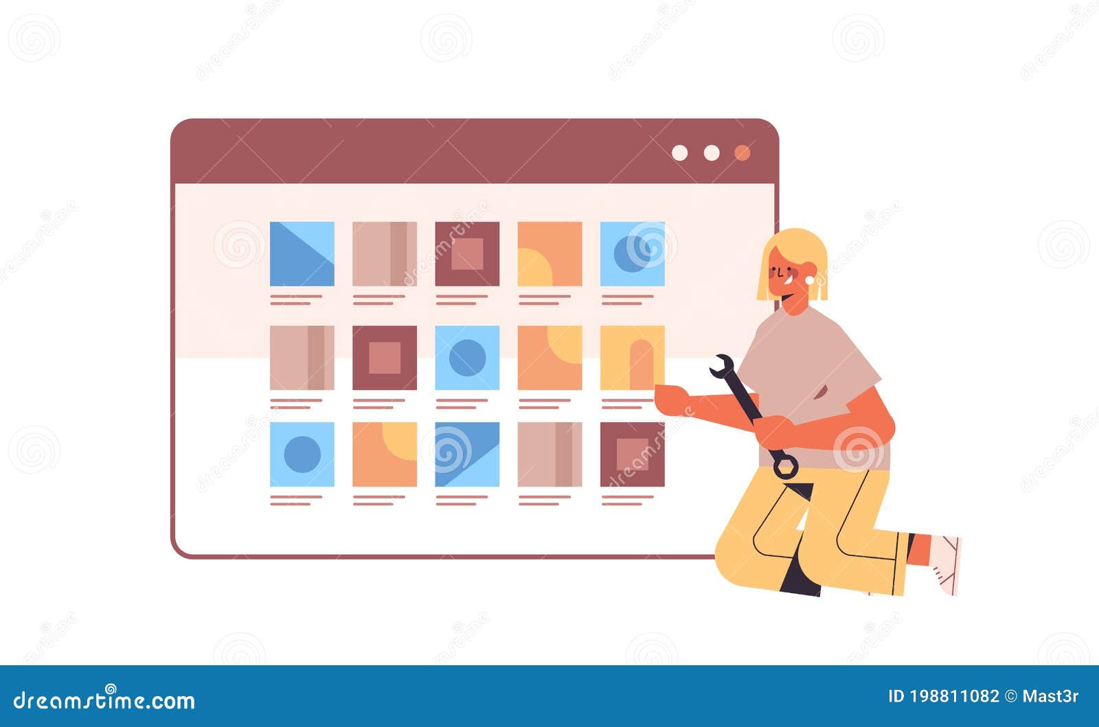Web Developer Testing New App Features Application Development Software ...