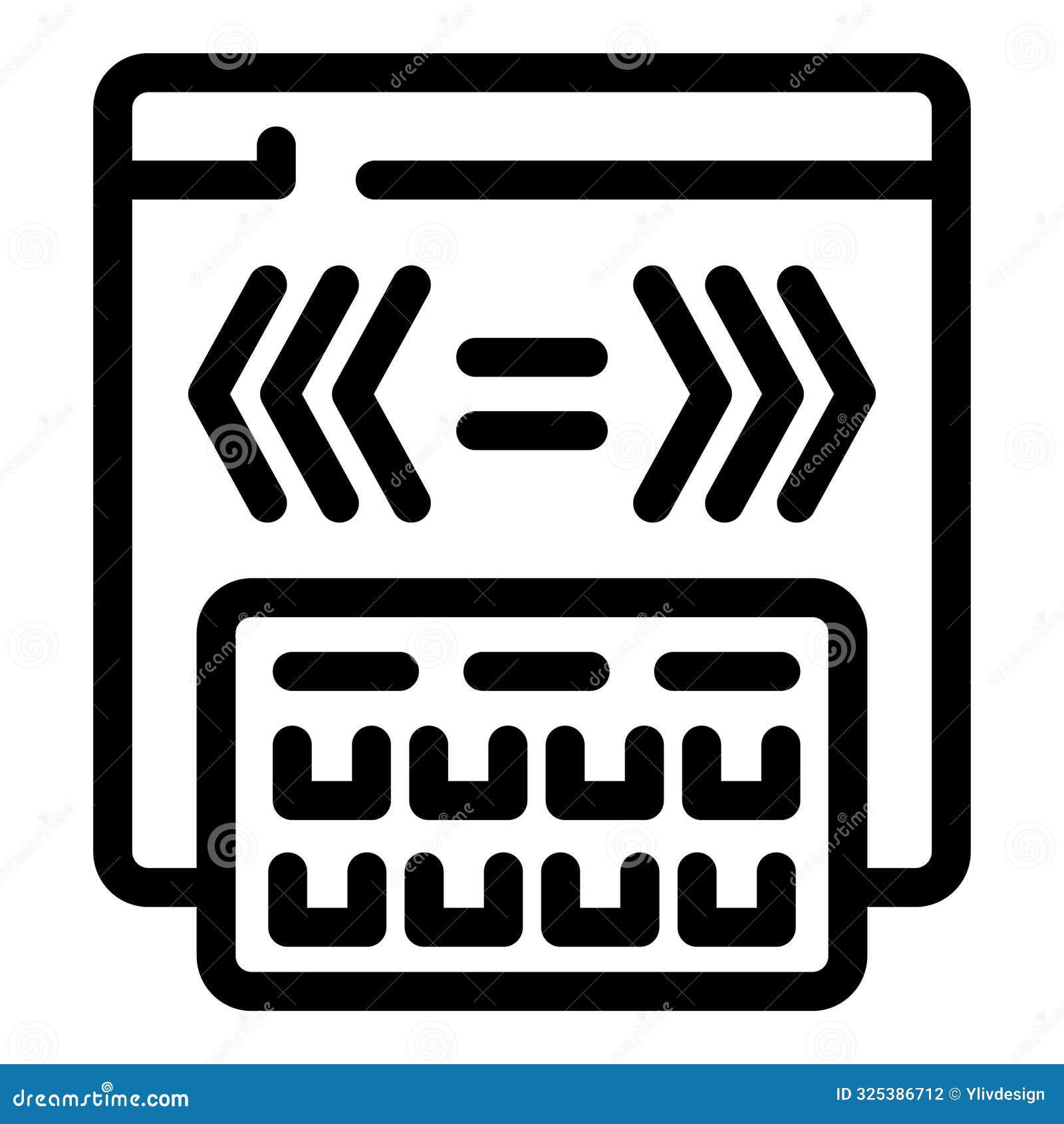 Web Developer Writing Code Using Keyboard And Computer Stock