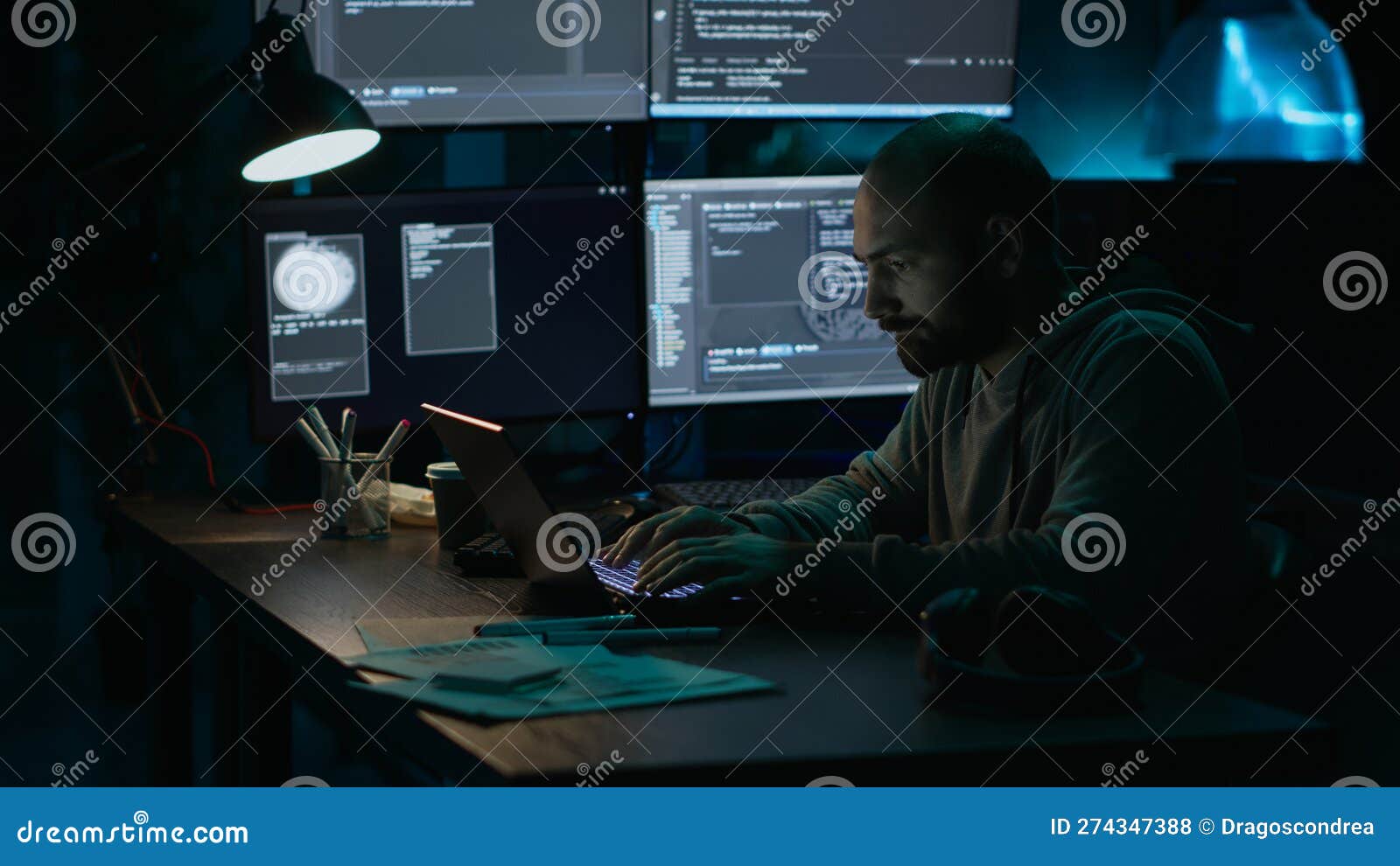 Web Developer Yawning and Feeling Exhausted Late at Night Stock Photo ... Web Developer Yawning and Feeling Exhausted Late at Night Stock Photo ...