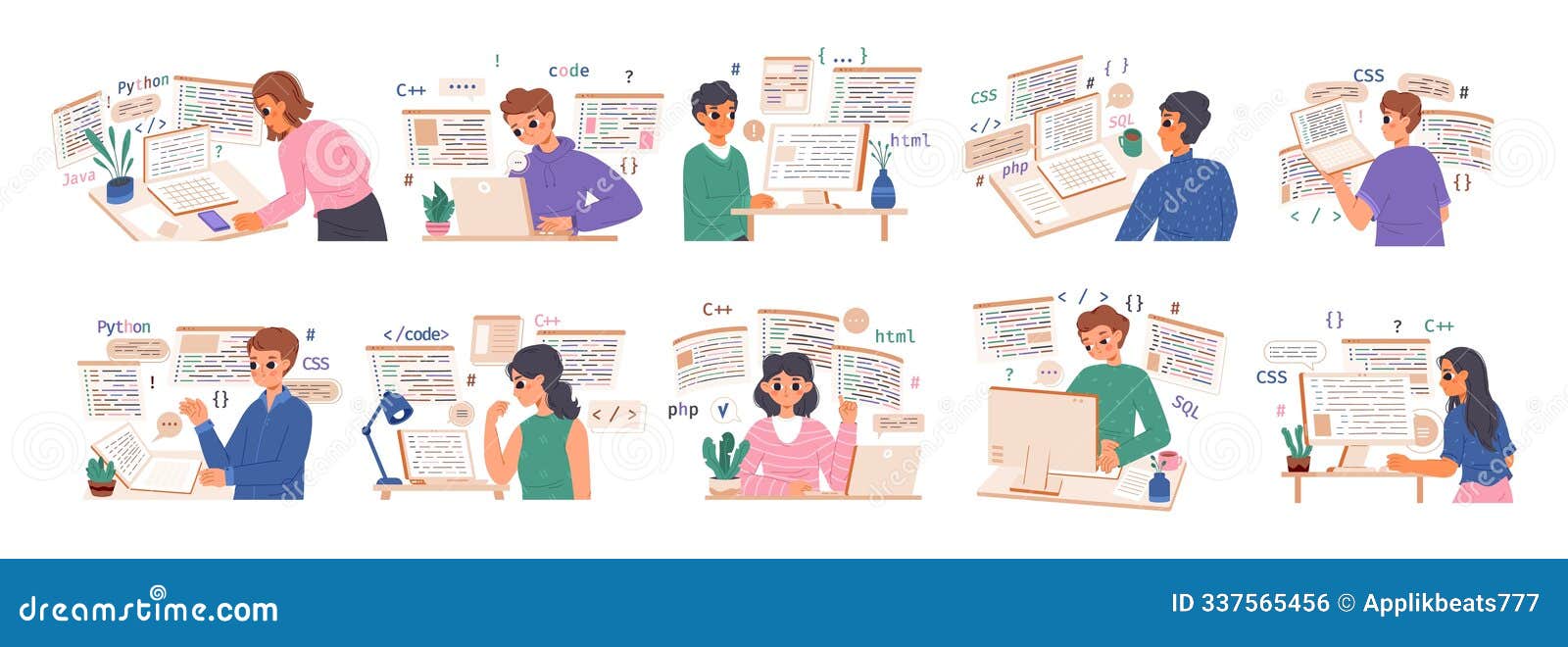 Web Developers And Coder Build Projects Programming Seo Web Coding 4223