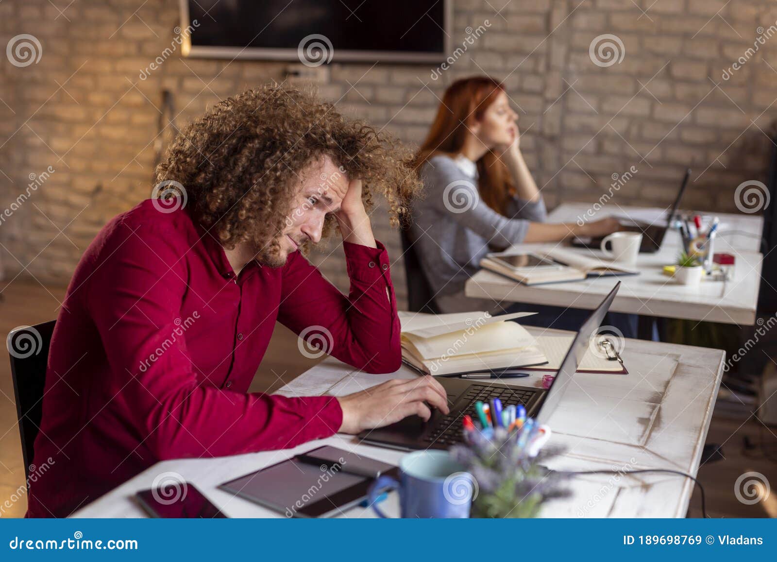 Web Developers Using Laptop Computers Stock Image - Image of ...