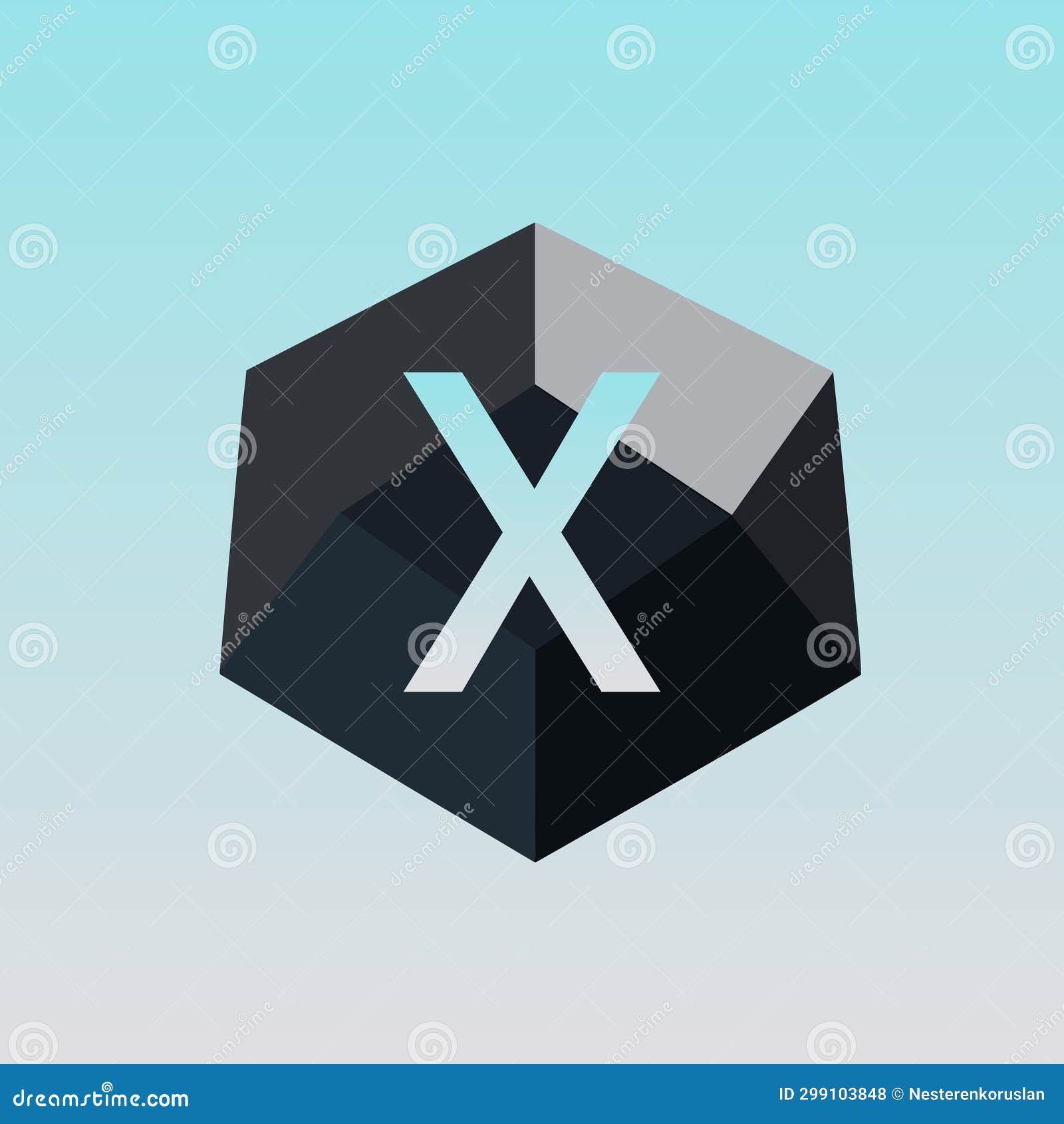 Web Development Agency Filled Gradient Initial Logo Idea Stock ...