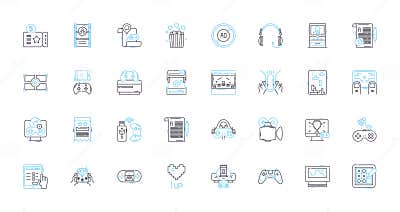 Web Development Agency Linear Icons Set. Web Design, Coding ...