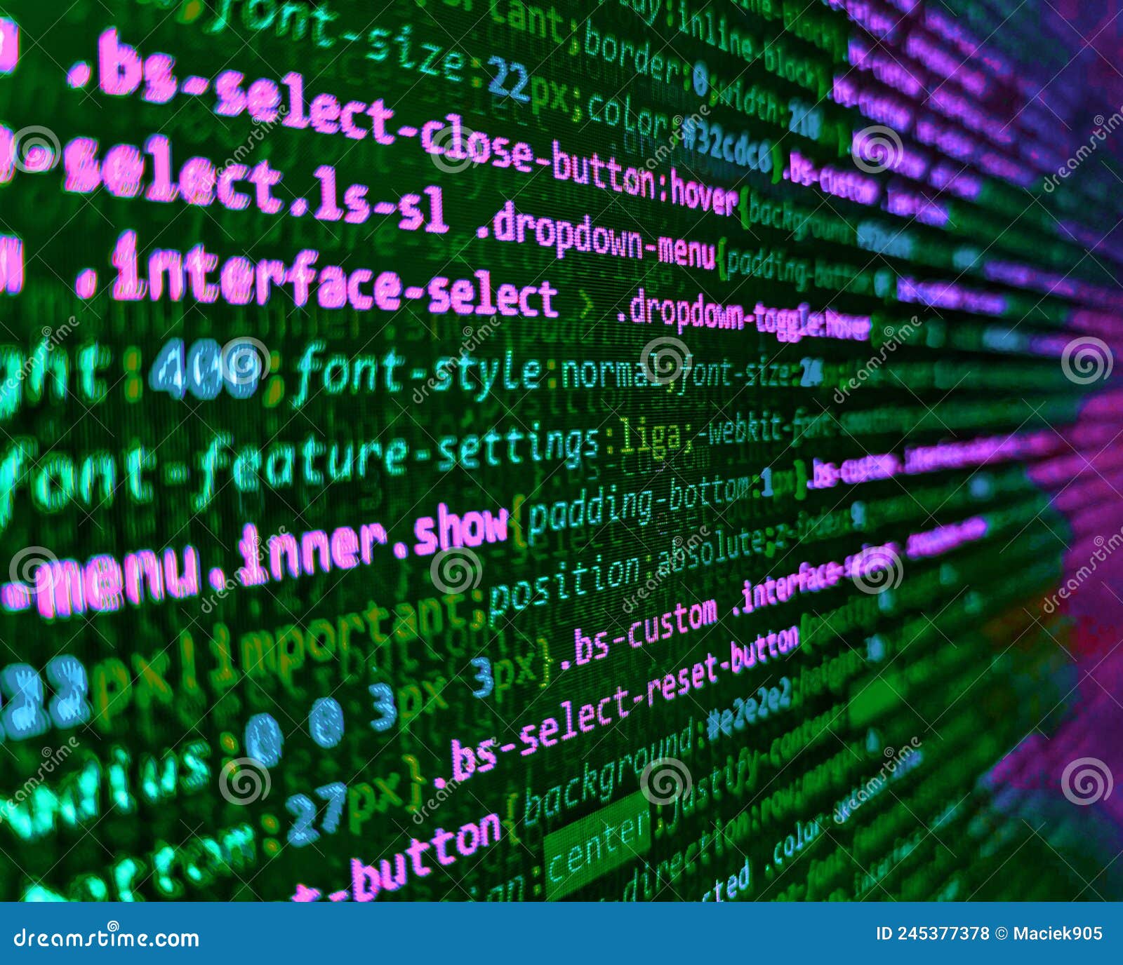 Web Development Code Csssass Styles Preprocessor Script Lines Web Developer Html Code With