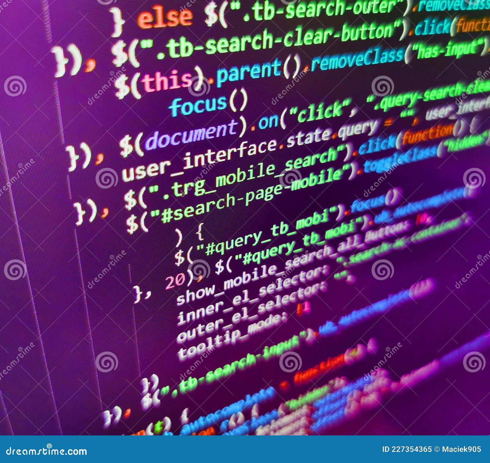 Web Development Code Csssass Styles Preprocessor Script Lines Writing Program Code On
