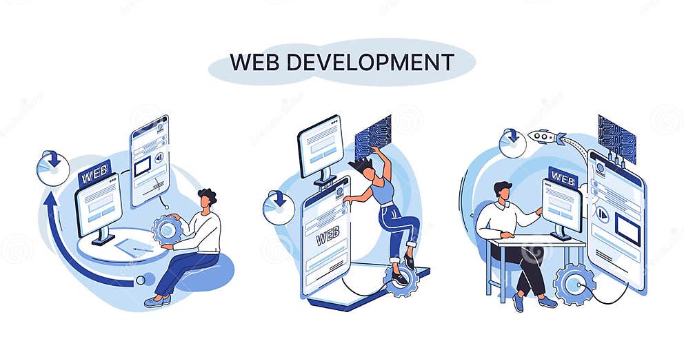 Web Development, Coding and Programming. Creation Digital Software Mobile, Desktop Platforms ...